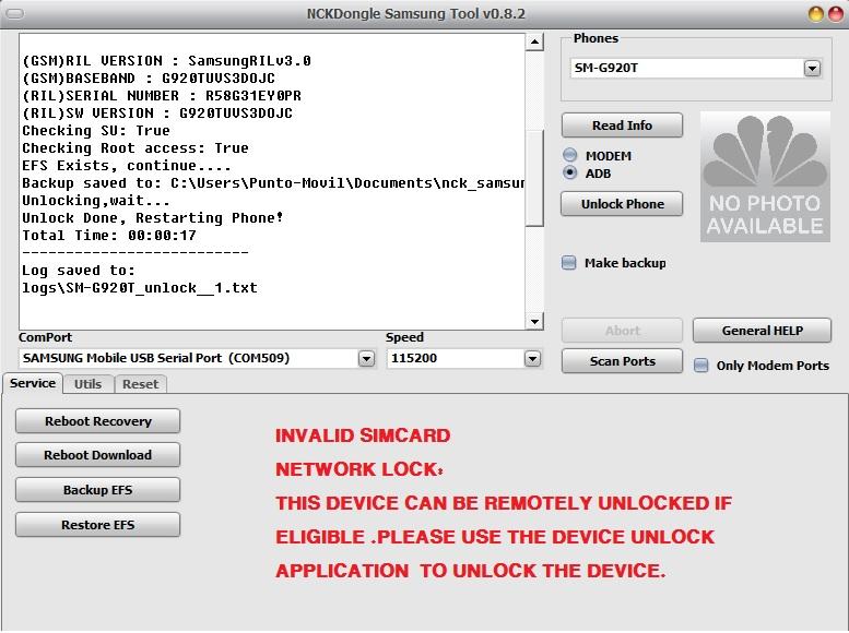G920t unlock error [ANSWERED] - GSM-Forum