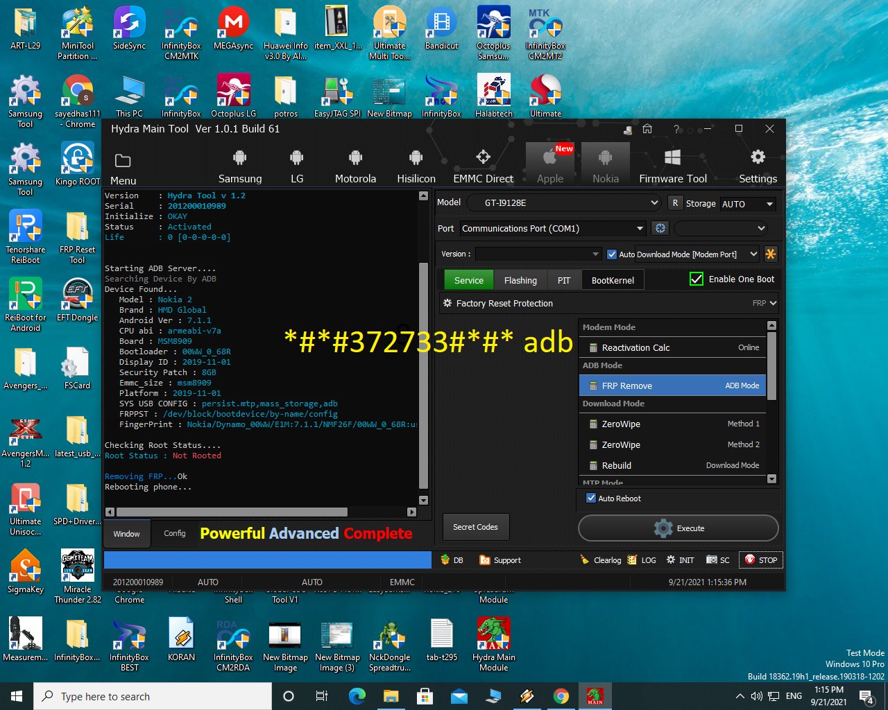 Nokia ta-1029 frp done by adb - GSM-Forum