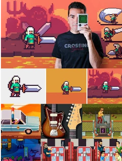 Pixel Art Character Animation for Video Games